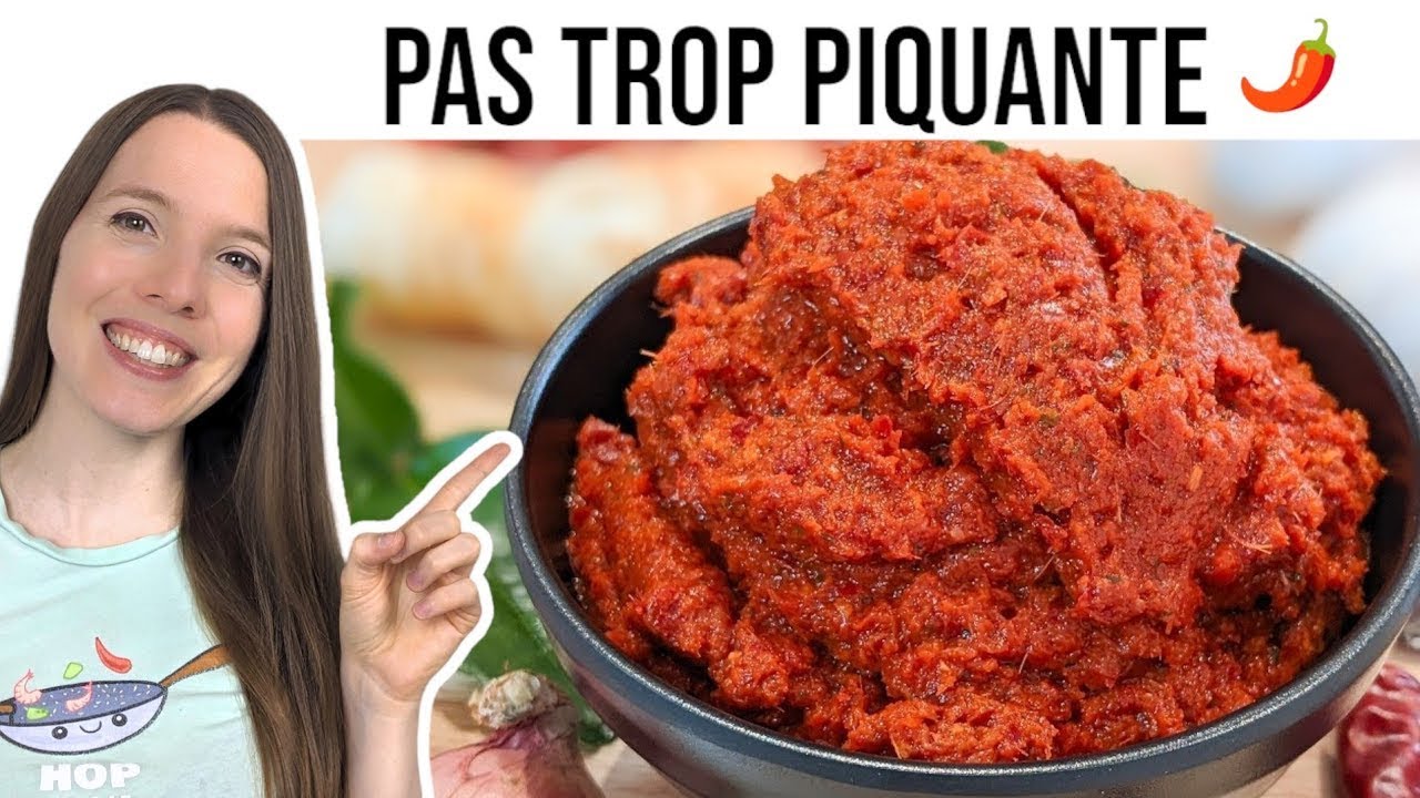 PÂTE DE CURRY (CARI) ROUGE THAÏ FAIT DE A à Z (RAPIDE ET FACILE) - RED ...