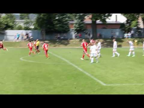 Proměněný přímý kop utkání FCVM - 1.HFK Olomouc - 27.5.2018