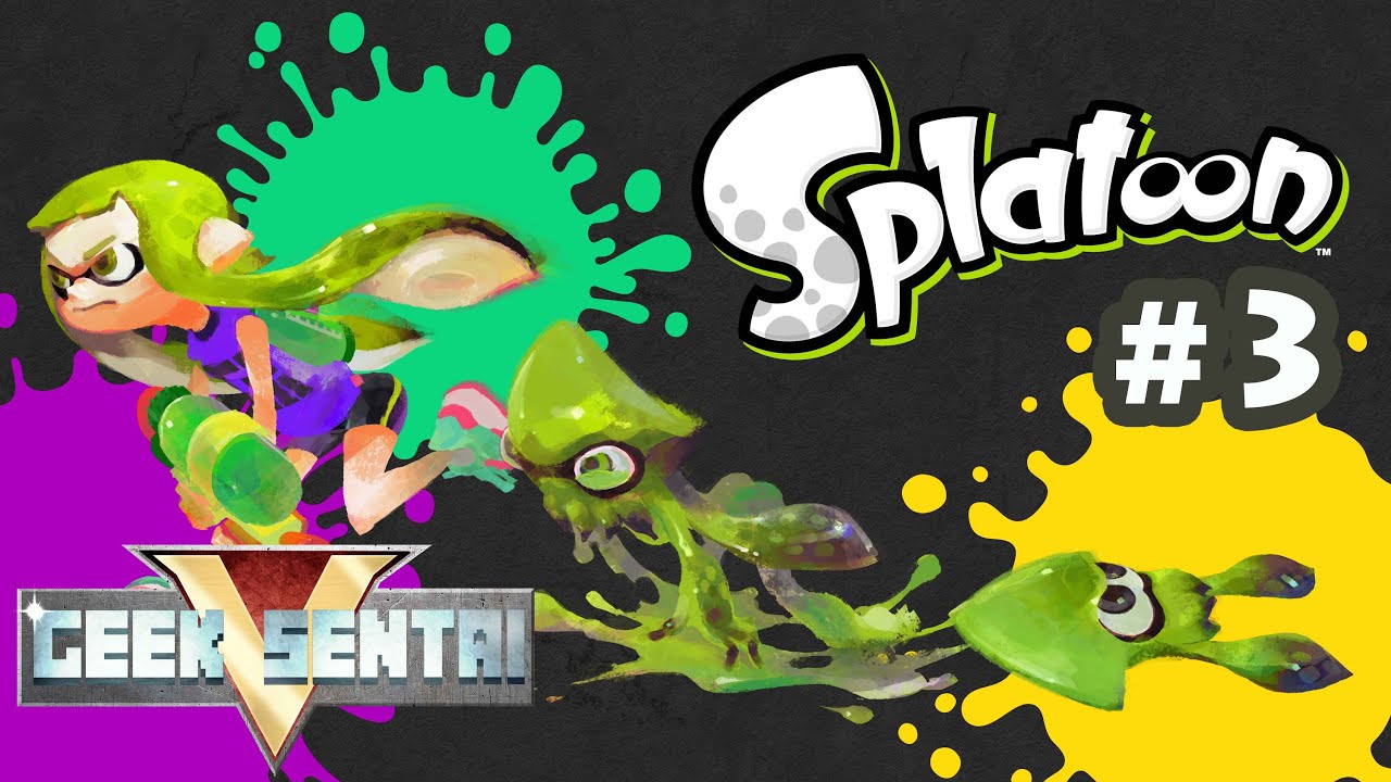 Let's play Splatoon! - I love splatting my enemies :9! #03 - YouTube