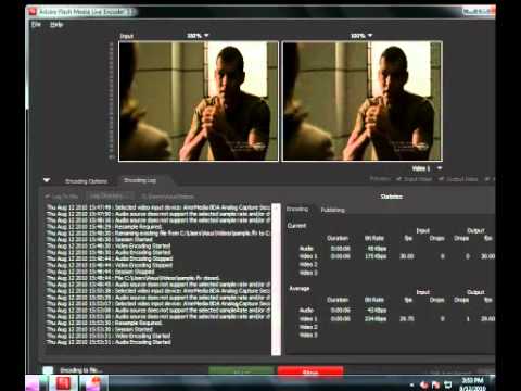 How to use AVerMedia AVerTVHD DVR C027 with Adobe Flash Expression ...