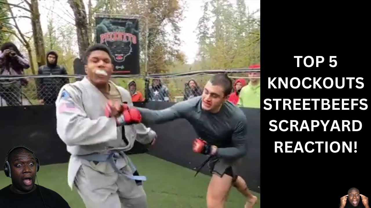 Top 5 Knockouts Streetbeefs Scrapyard - YouTube
