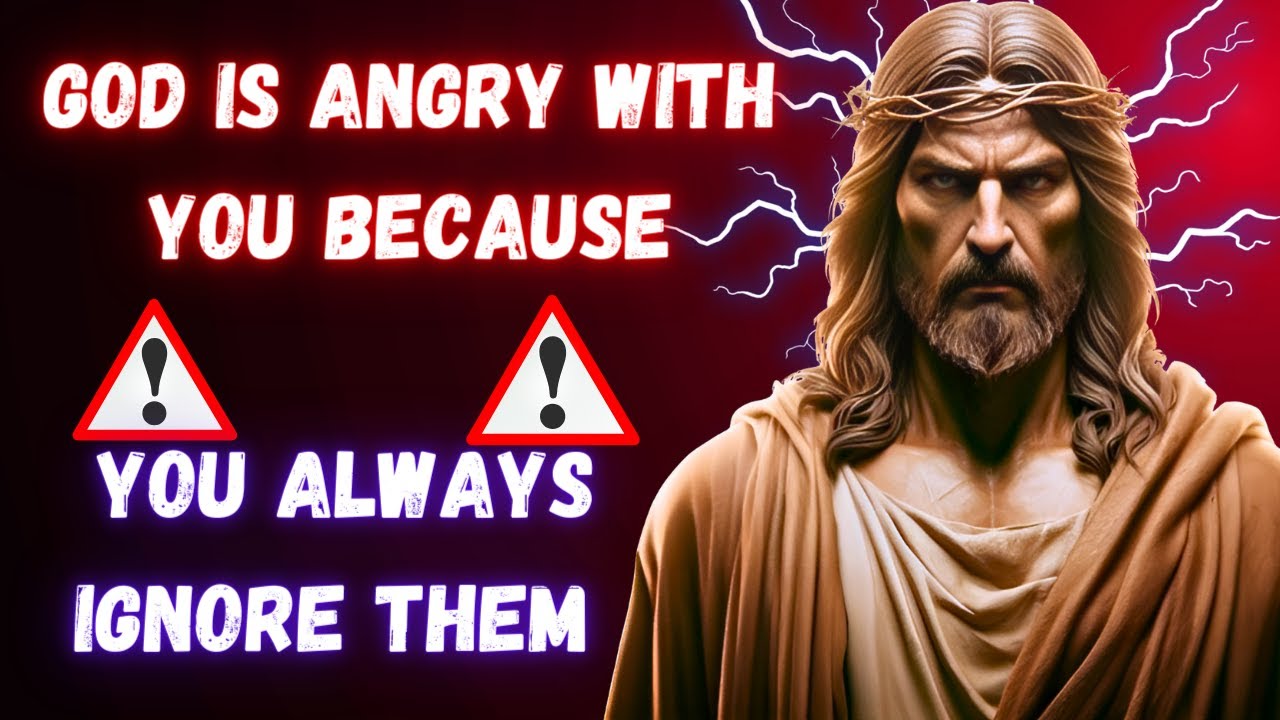 GOD is Angry With You Because || god message to you - YouTube