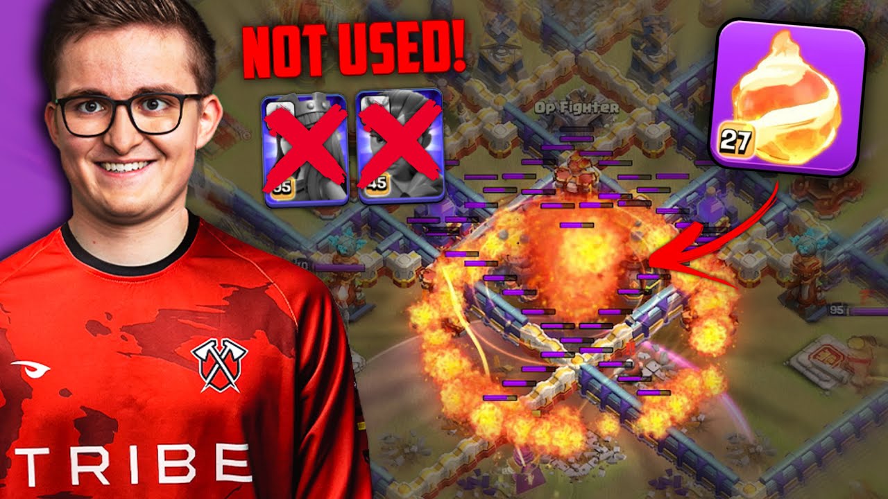 INSANE Fireball And NO HEROES TRIPLED At TH16! 🔥 - Clash of Clans - YouTube