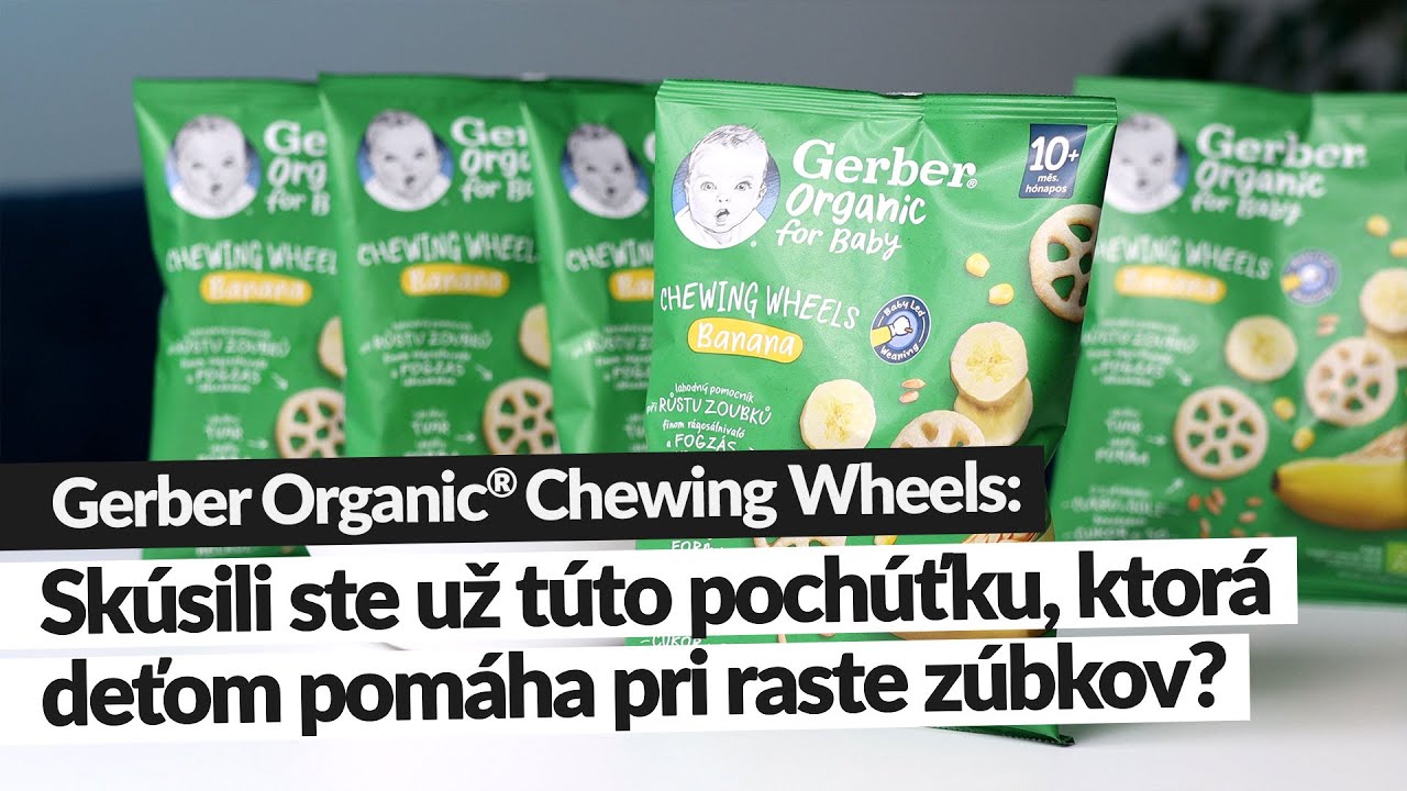 GERBER chewing wheels | #detskavyziva - YouTube