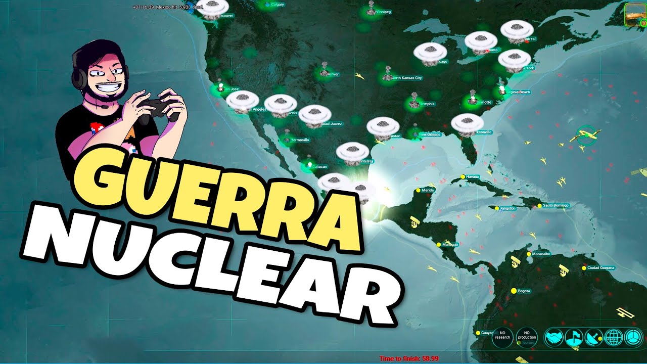 Jogo da Guerra NUCLEAR! Sobrevivendo a Guerra Nuclear (ICBM ...
