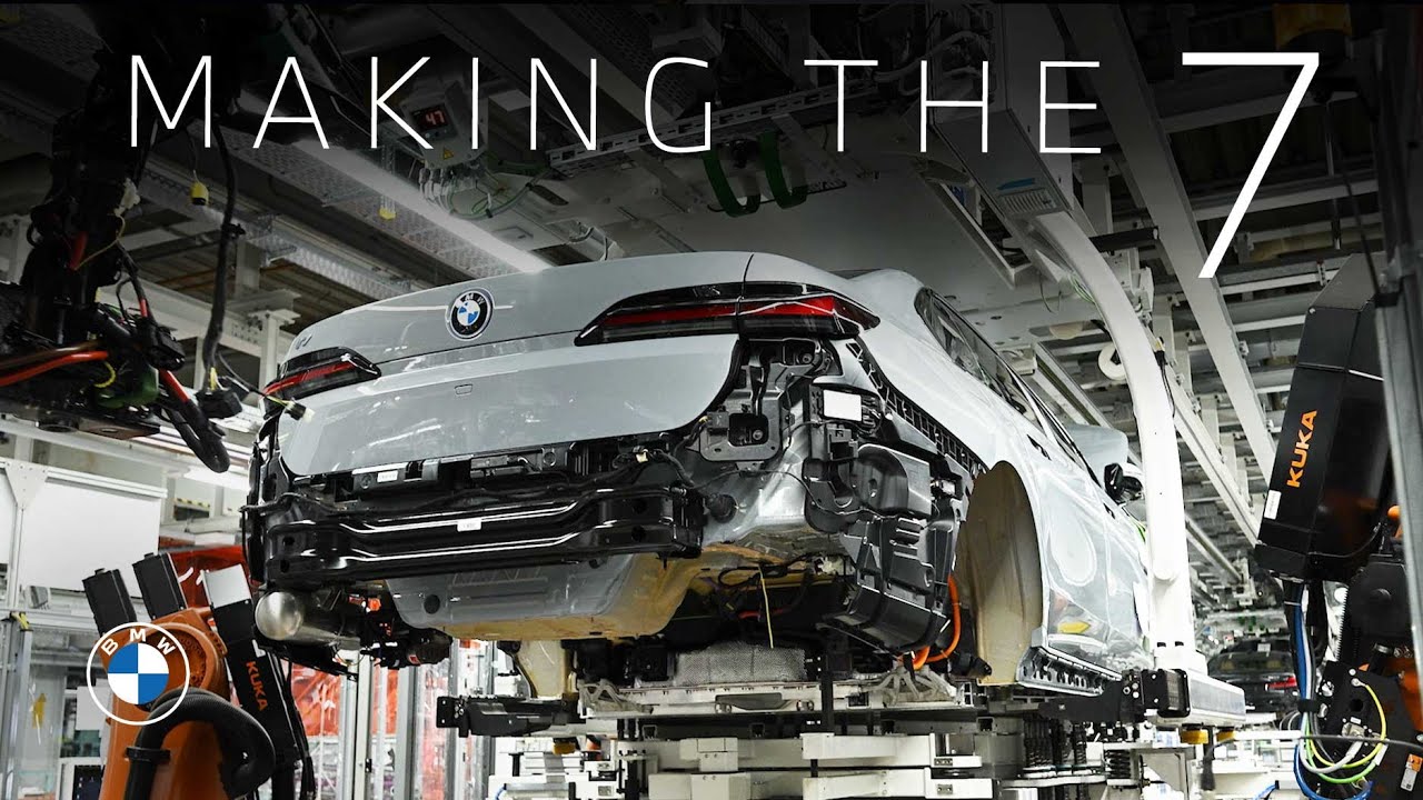 BMW Production | Making the 7 and i7 in Plant Dingolfing - YouTube