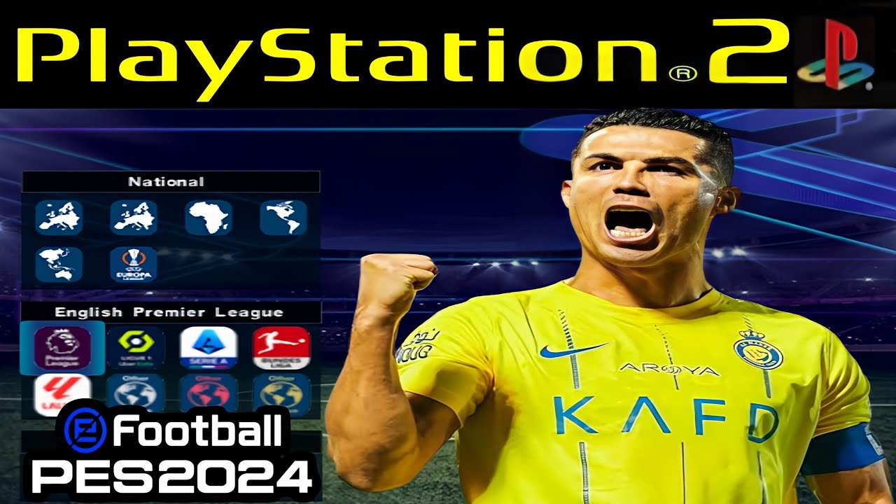 EFOOTBALL PES 2024 PS2 ISO SUPER ATUALIZADO DOWNLOAD - YouTube