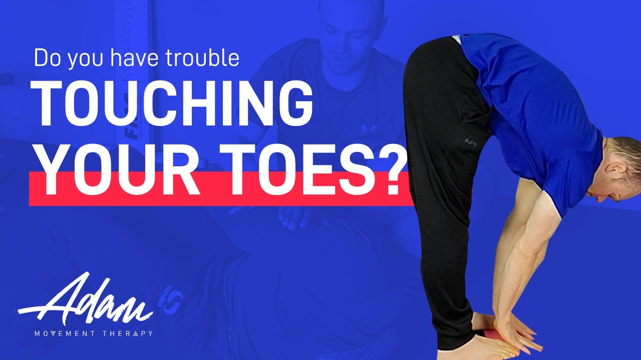 Touch Your Toes Using Only 3 Exercises (No Stretching) - YouTube