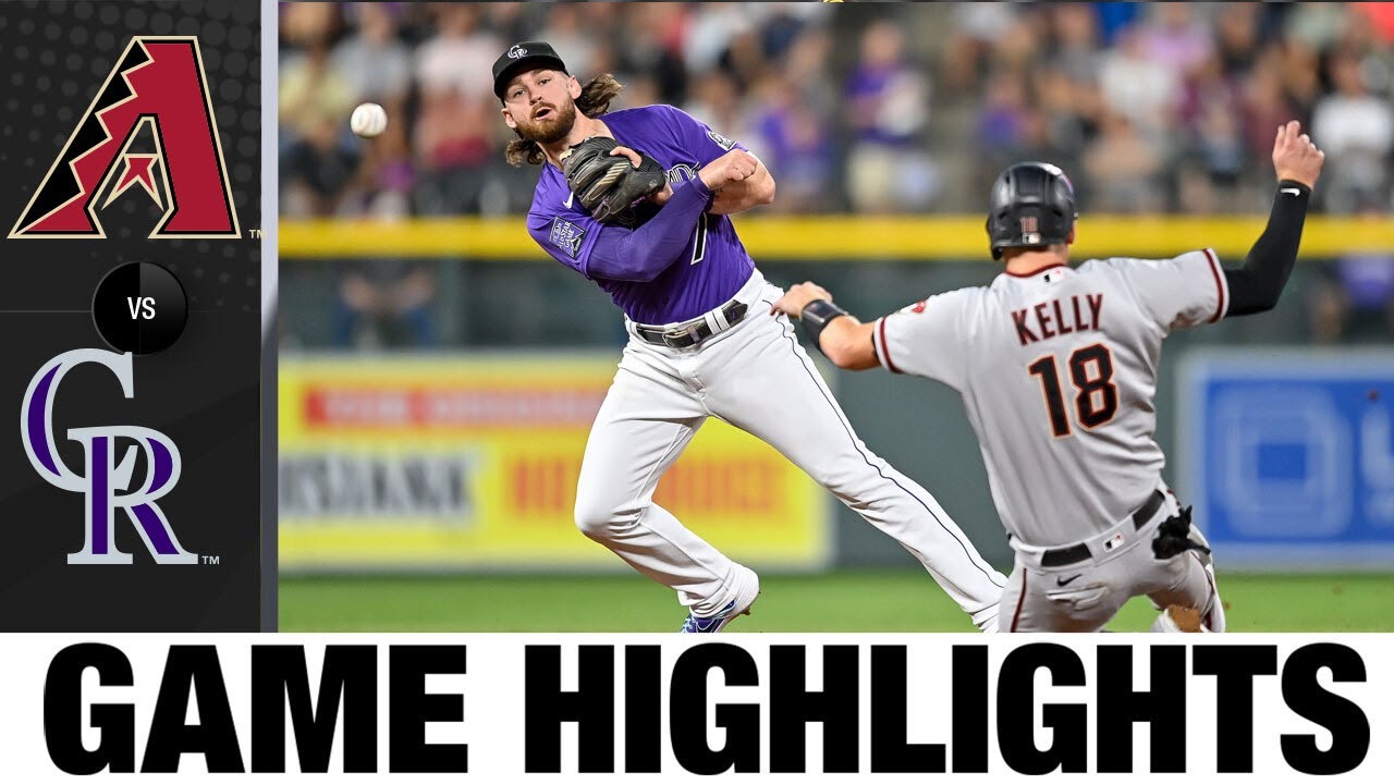 D-backs vs. Rockies Game Highlights (8/21/21) | MLB Highlights - YouTube