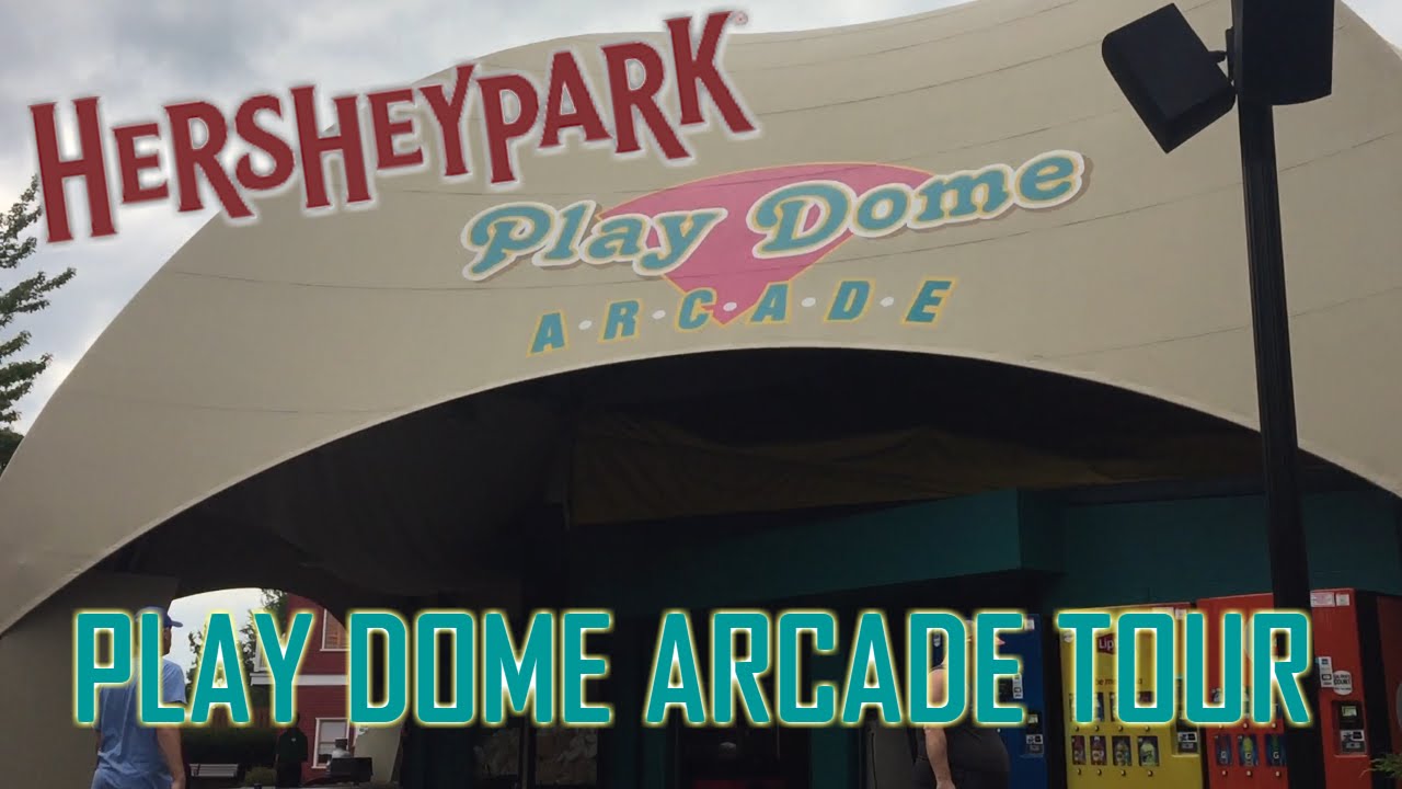 Play Dome Arcade Walk Through Tour Hershey Park 2016 - YouTube
