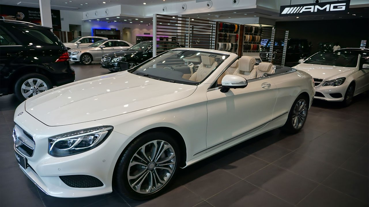 Up Close and Personal: Mercedes-Benz S500 Cabriolet Designo - YouTube