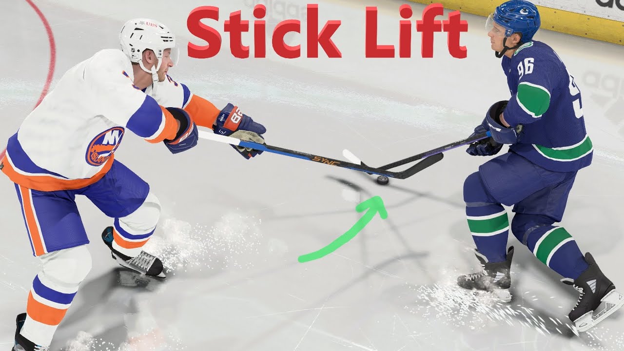 What does stick lift do in NHL 24? - YouTube