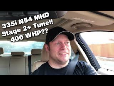 BMW 335i N54 MHD Stage 2+ Tune First Drive - YouTube