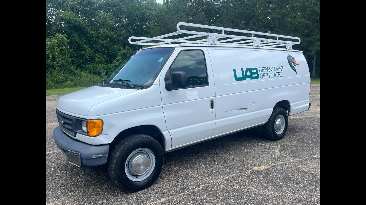 2006 Ford E250 Cargo/Utility Van (42,375 Miles) - YouTube