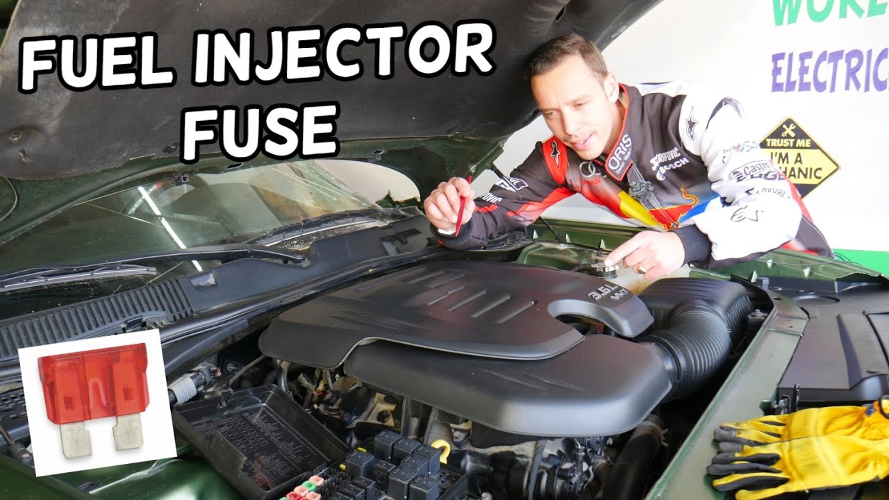 DODGE CHARGER FUEL INJECTOR FUSE LOCATION REPLACEMENT, DODGE CHARGER ...