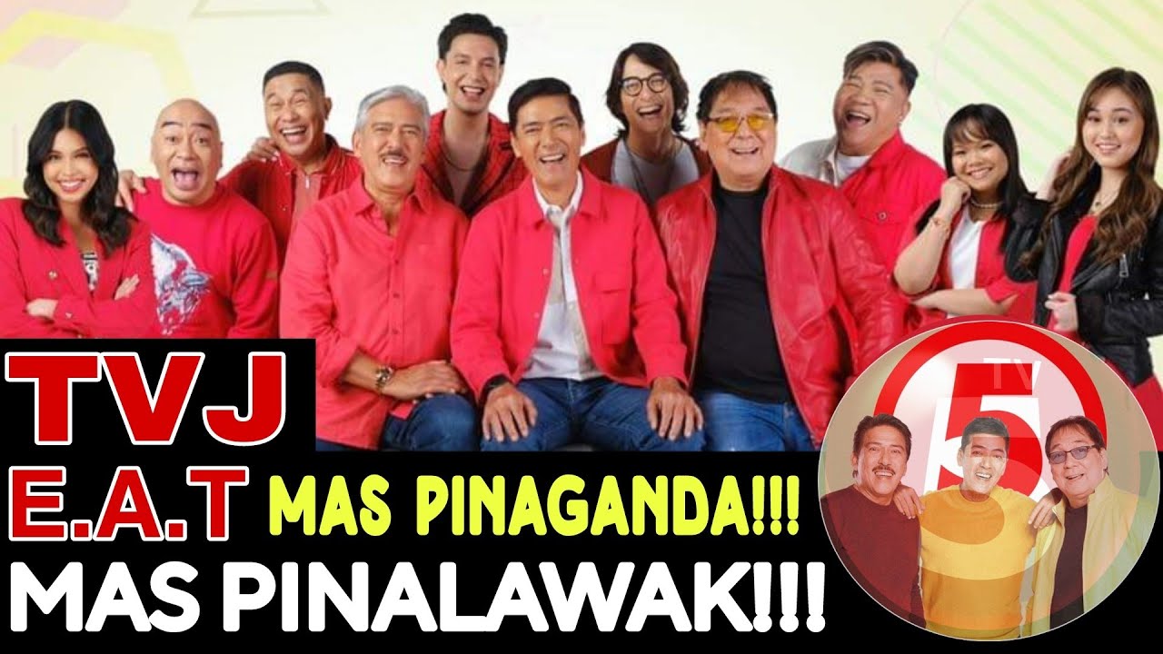 TVJ | E.A.T TV 5 PINALAWAK NA ANG SIGNAL SA LUZON VISAYAS AT MINDANAO ...