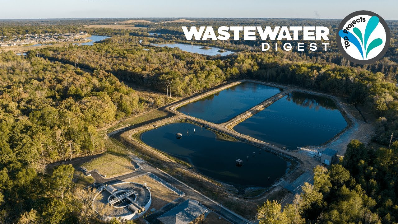 They upgraded to activated sludge but still kept their lagoons - YouTube