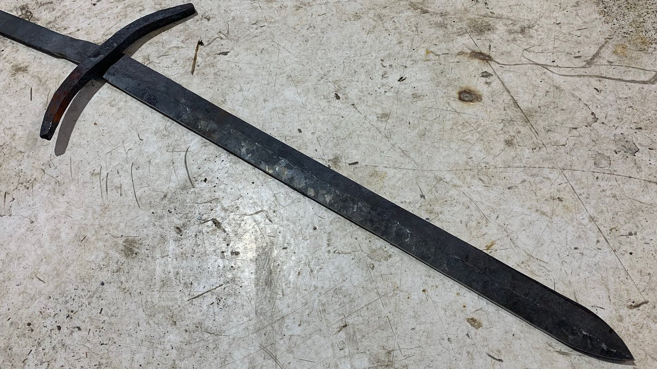 Forging a sword! Part 1!! - YouTube