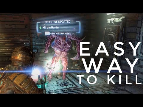 Dead Space Remake | Kill the Hunter | Easy Way to Kill | BOSS FIGHT | Chapter 10 Gameplay