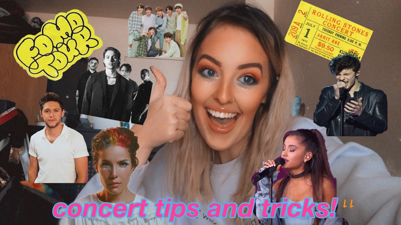 how to get front row at a concert? + tips and tricks! - YouTube