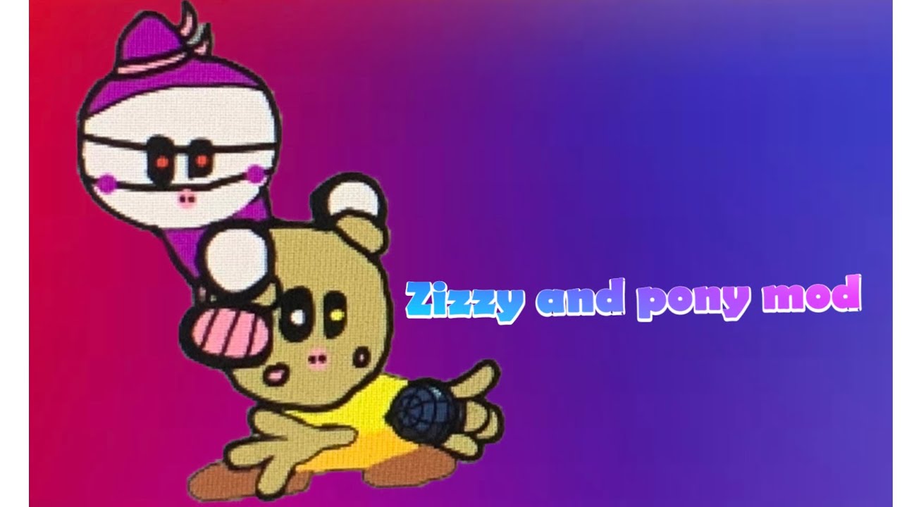 So i made zizzy and pony in FNF (Showcase) - YouTube