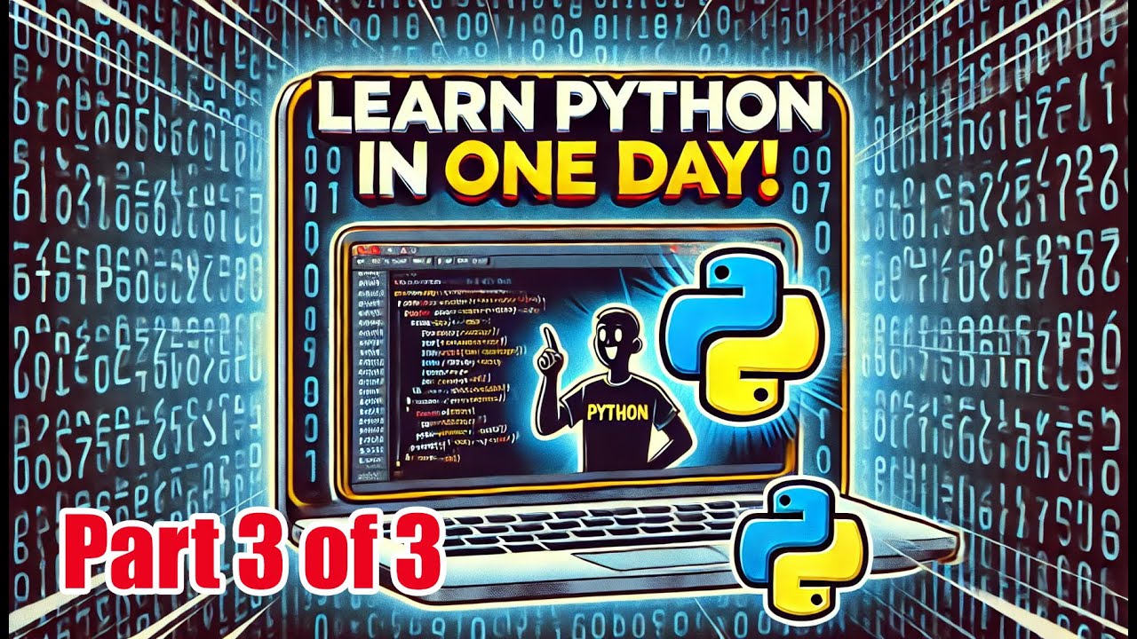 Python Code Learn Python Programming In One Day Part 3 Of 3 Youtube 4282