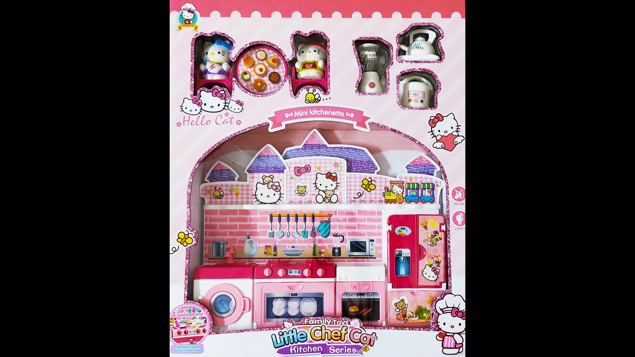 Children toys Hello Kitty Kitchen Play Set - YouTube