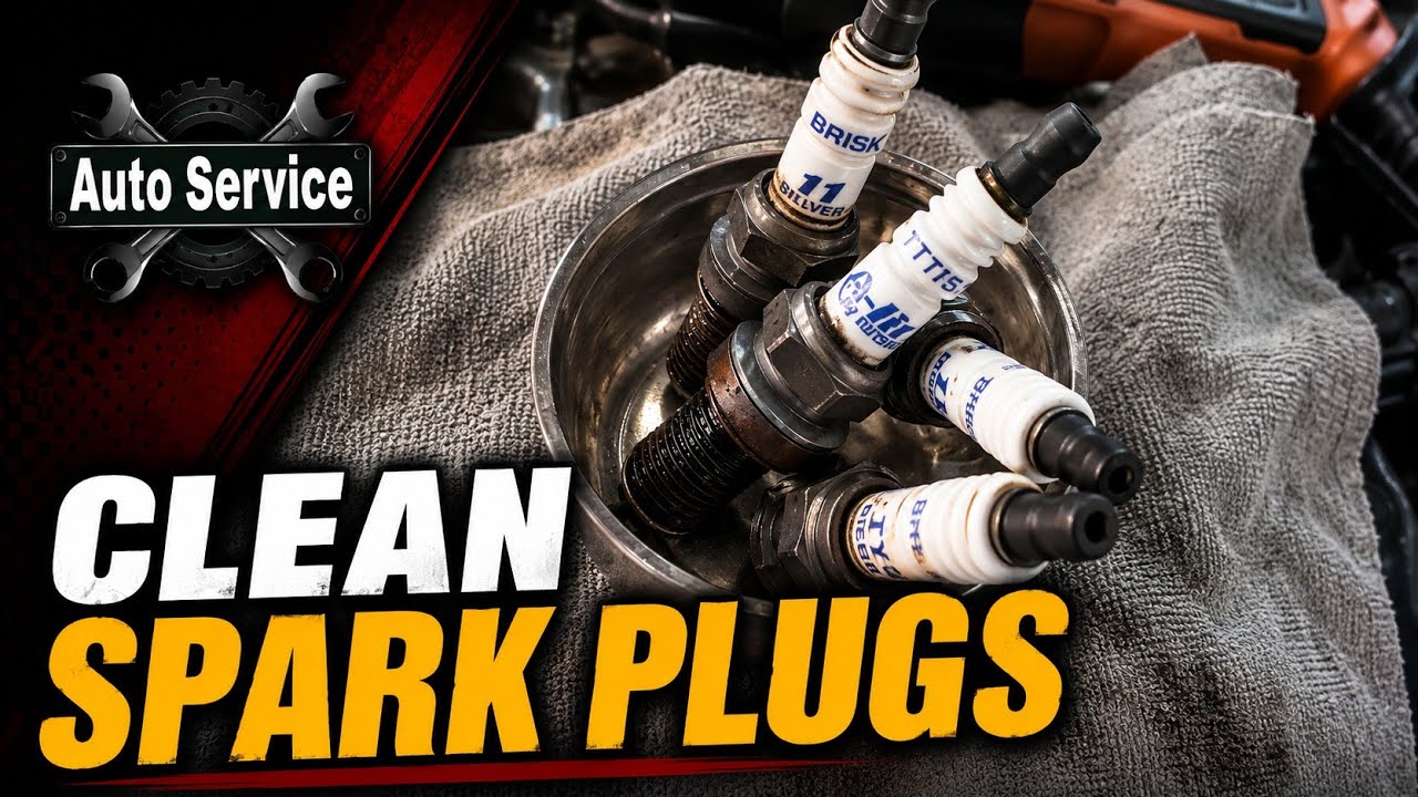 How to Clean a Spark Plug - YouTube
