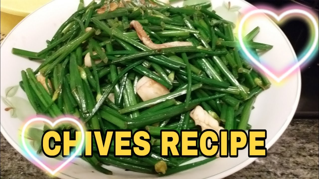 How to cook CHIVES |Chinese recipe # 4 - YouTube