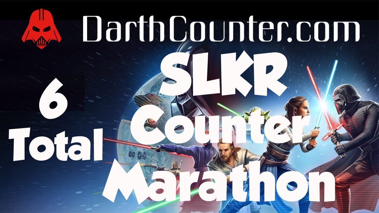 SLKR Counter Marathon - 6 5v5 SWGOH GAC Counters using Jabba, JMK, JML ...