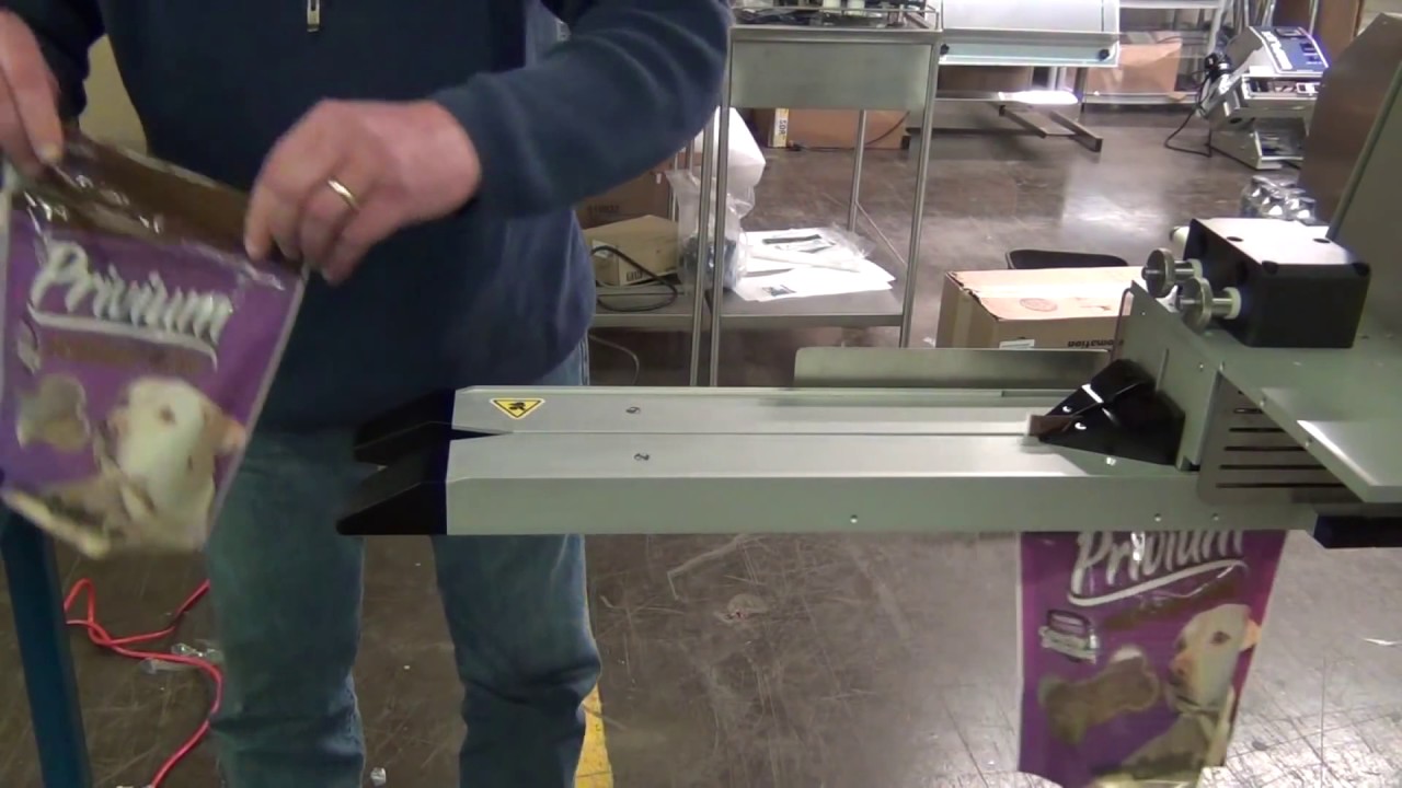 Emplex MPS 6100 Band Sealer Sealing Stand Up Pouches | ProPac.com - YouTube