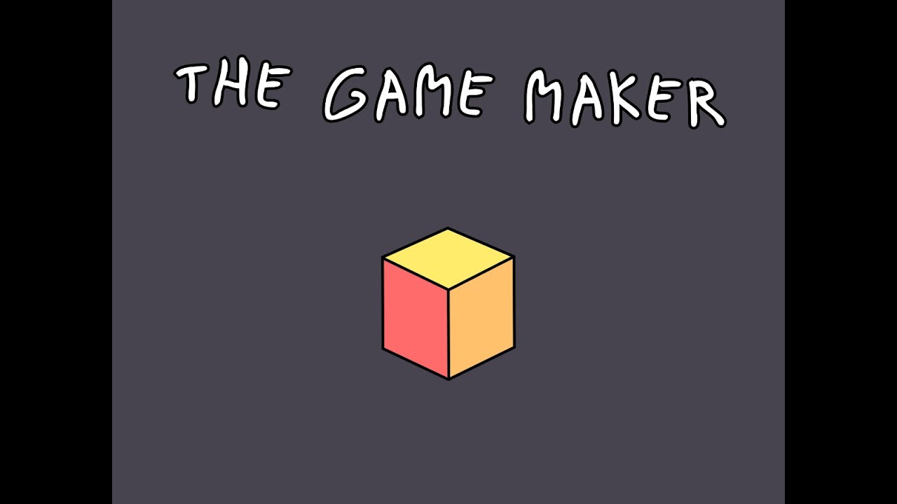 The Game Maker - The Game Making Ep1 - YouTube