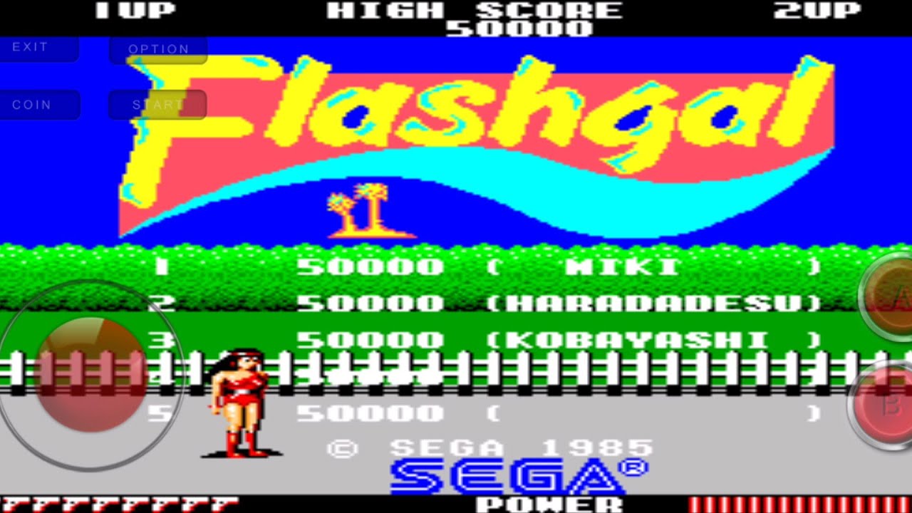 안드로이드 mame4droid 0.139u1 (Flashgal) - YouTube