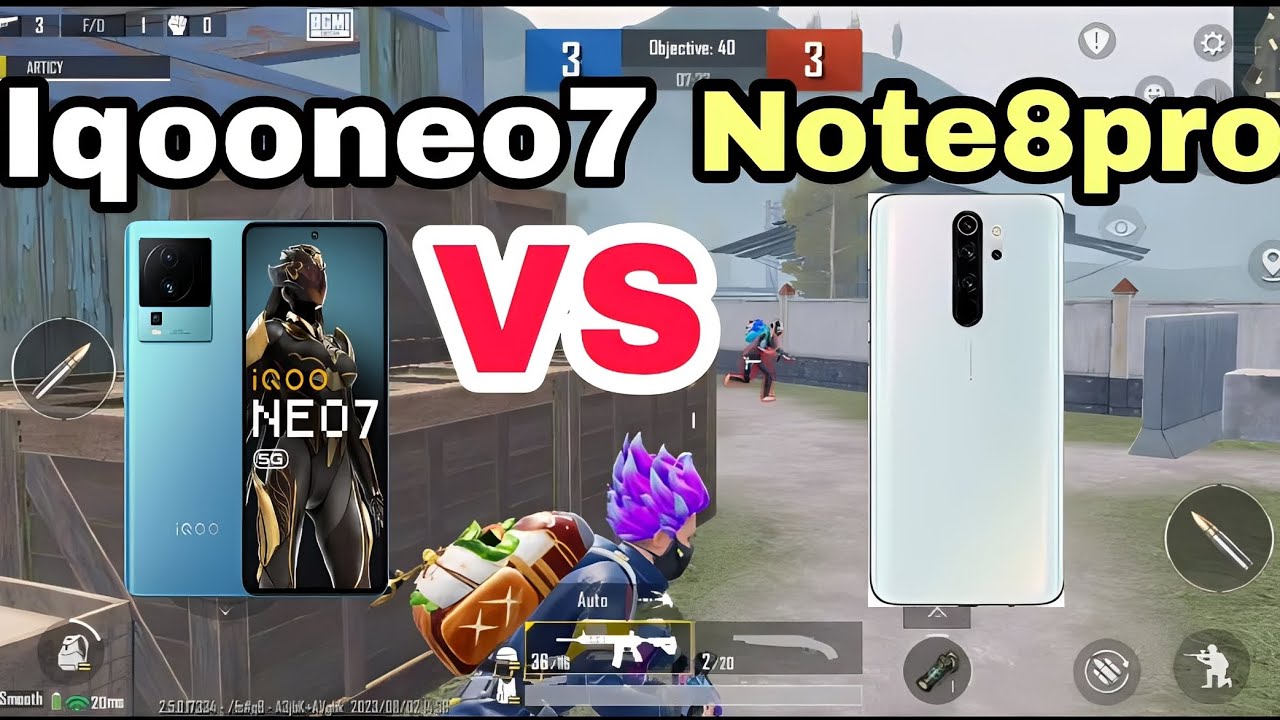 When Your Opponent Have Iqooneo7 🔥| Iqooneo7 vs Redmi note 8 pro TDM Gameplay - YouTube