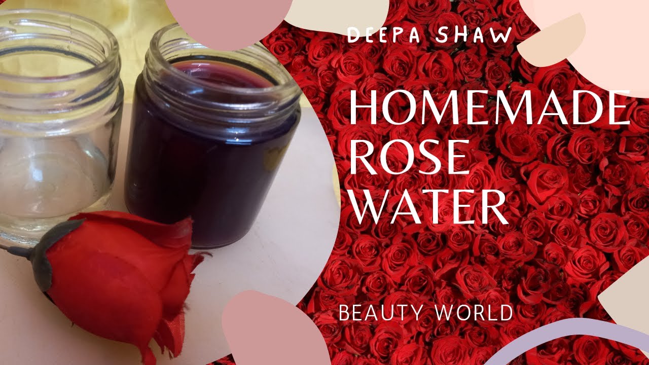 HOMEMADE ROSE WATER || DIY PURE AND ABSOLUTELY ORIGINAL 💯 - YouTube