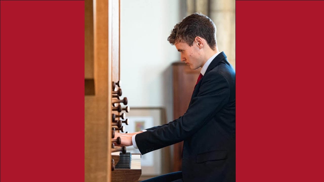 Organ Recital – 2 May 2024 – Marcus McDevitt - YouTube