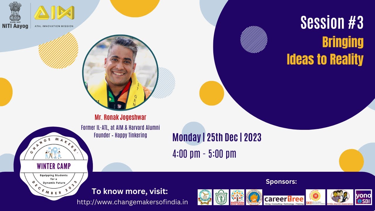 Session-3: Bringing Ideas to Reality - YouTube