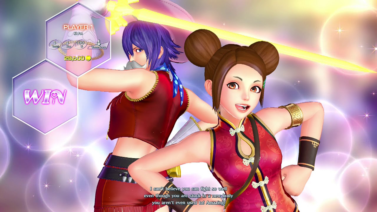 SNK Heroines - Story Mode: Love Heart and Mui Mui - YouTube