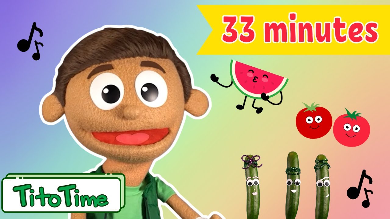 Learn and Have Fun with Tito Time! | Fruits and Numbers Compilation ...