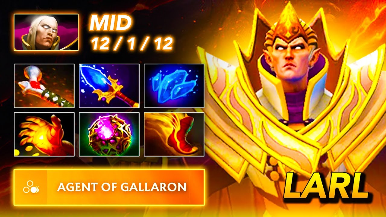 [7.38] Larl INVOKER Mid | Full Gameplay Dota Class - YouTube