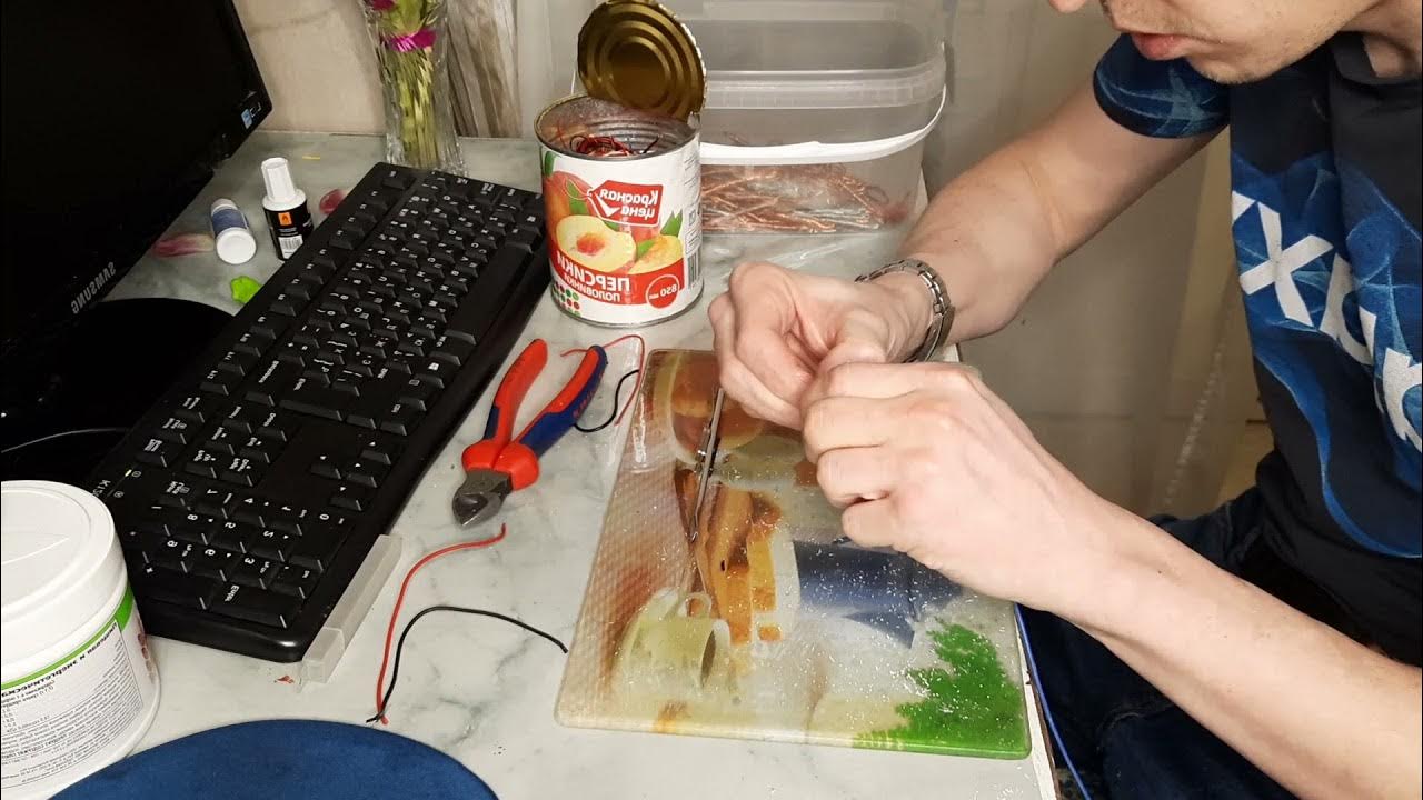 Чистка проводов без обжига и станков. - YouTube