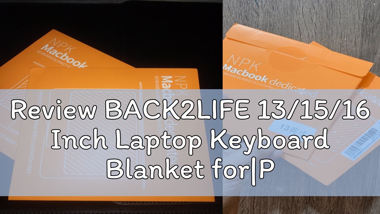 Review BACK2LIFE 13/15/16 Inch Laptop Keyboard Blanket for|Pro Keyboard ...
