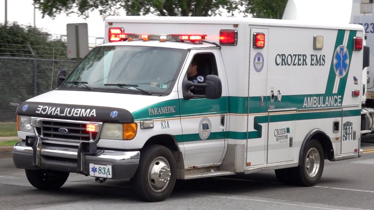 Crozer EMS MICU 68 Responding - YouTube