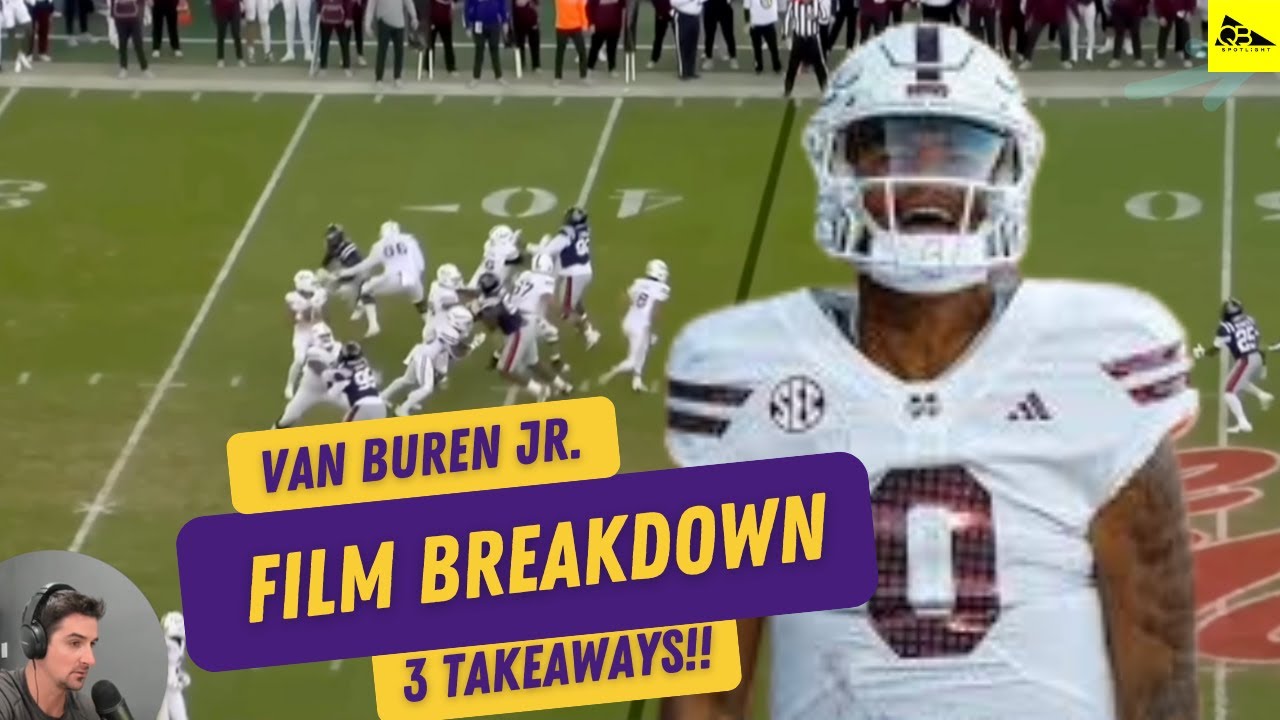 LSU Football: Michael Van Buren Jr. Strengths & 3 Main Takeaways - YouTube