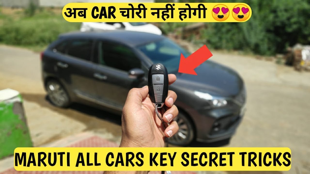 MARUTI KEY HIDDEN FEATURES 😨 SWIFT/BALENO/BREZZA/ALTO SECRET KEY ...