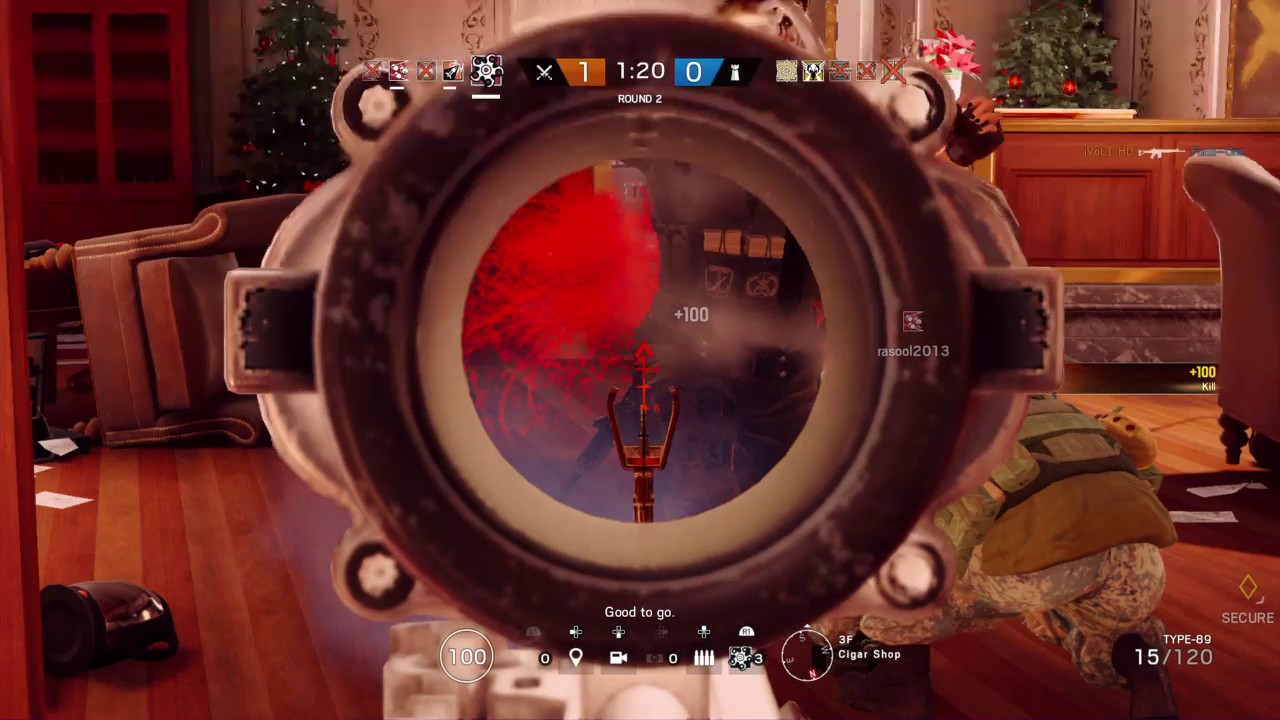 Tom Clancy's Rainbow Six® Siege , Save of the season ! - YouTube