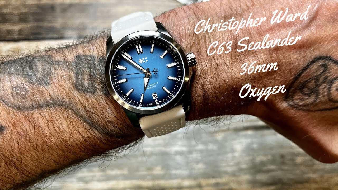 Christopher Ward C63 Sealander SE Oxygen - YouTube