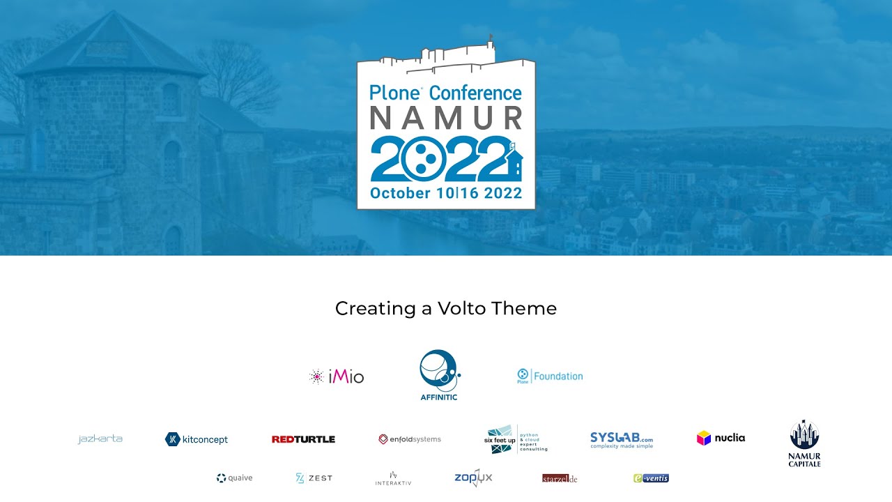 Day 3 - Track 1 - Creating a Volto Theme - YouTube