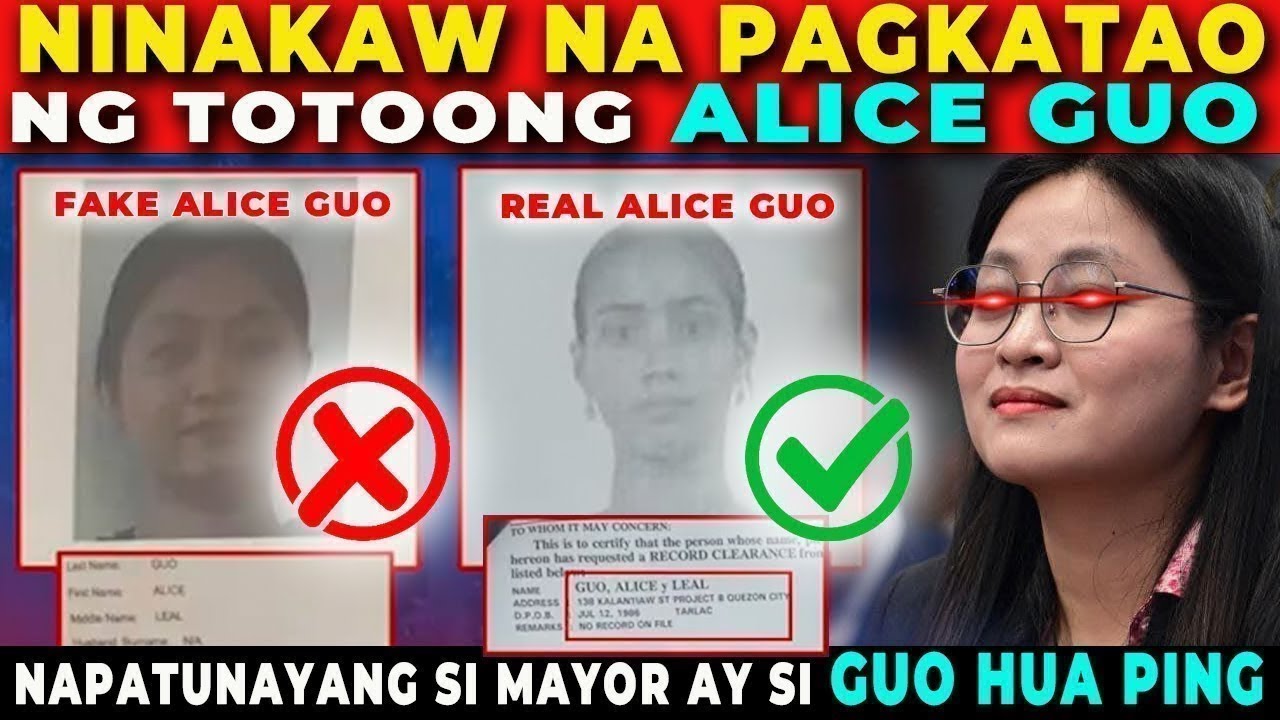 🔴 GUO HUA PING pala TUNAY na PANGALAN ni MAYOR ALICE! ninakaw ang ...