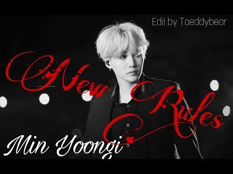 New Rules ~Min Yoongi // BTS Fmv